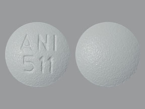 INDAPAMIDE 2.5 MG TABLET | WHITE ROUND ANI 511 ANI PHARMACEUTI 6255951101