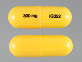 GABAPENTIN 300 MG CAPSULE | YELLOW OBLONG 300 MG IG322 CIPLA USA, INC ...