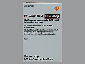 FLOVENT HFA 220 MCG INHALER | GLAXOSMITHKLINE 0173072020