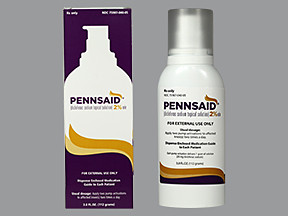PENNSAID 2% PUMP | COLORLESS HORIZON PHARMA 7598704005