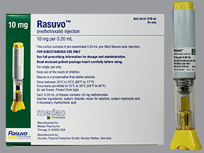 RASUVO 10 MG/0.2 ML AUTOINJ | YELLOW MEDAC PHARMA, I 5913751004
